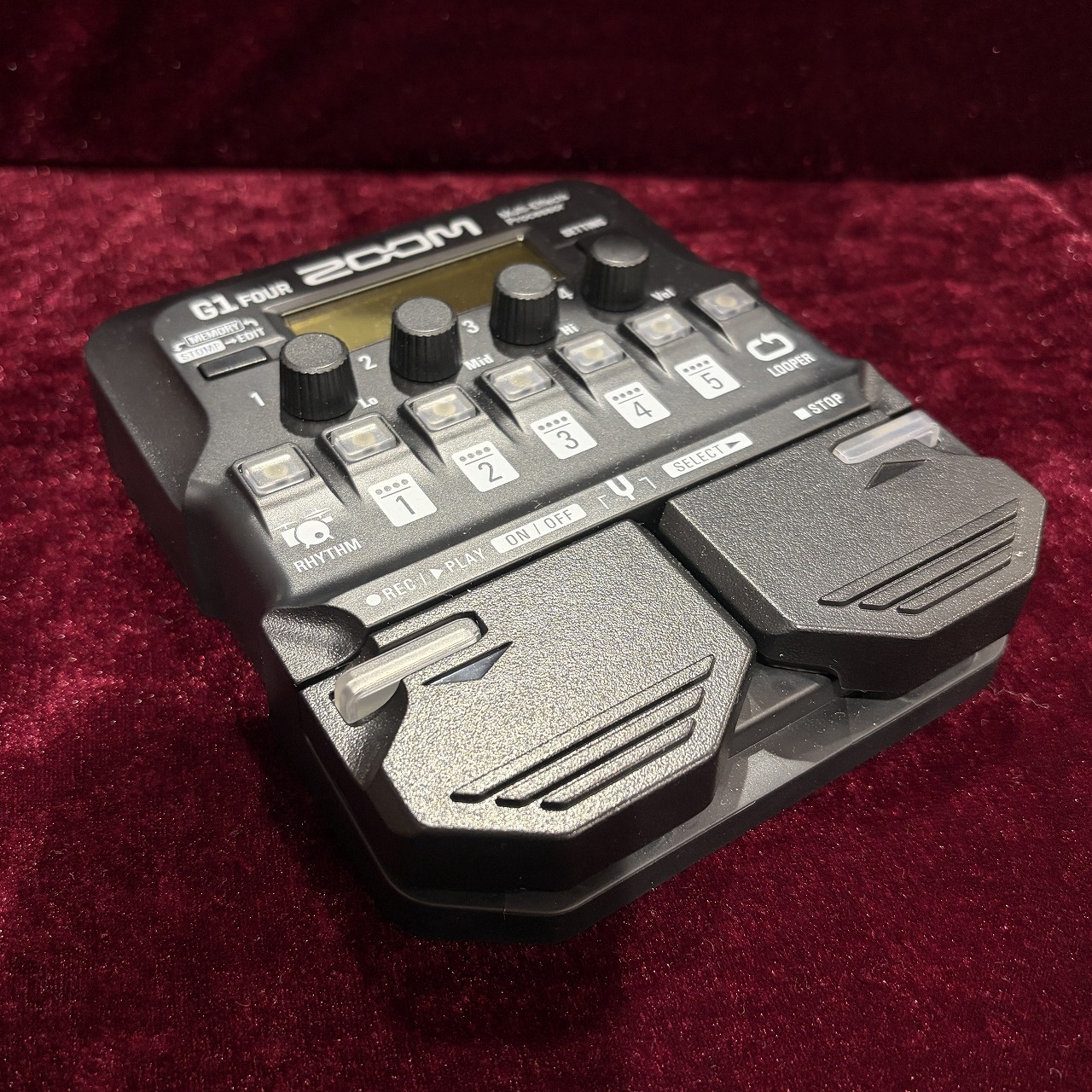 ZOOM G1 FOURを買取｜多機能＆高コスパの人気マルチエフェクター【楽器奏庫 町田店】楽器奏庫｜初心者歓迎♪ギター好きのヒミツ基地
